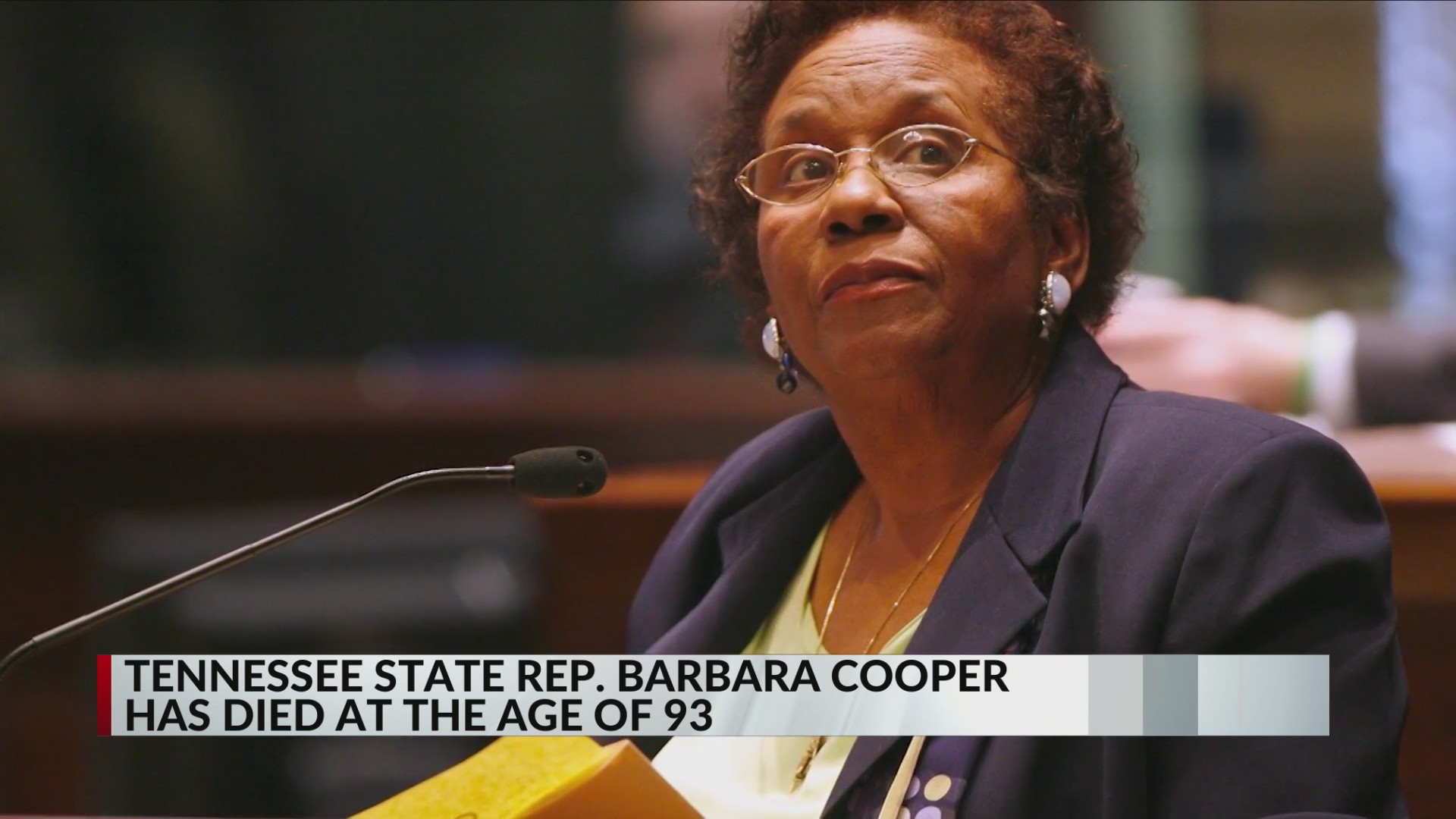 TN state Rep. Barbara Cooper has died, House Dems confirm – WKRN News 2