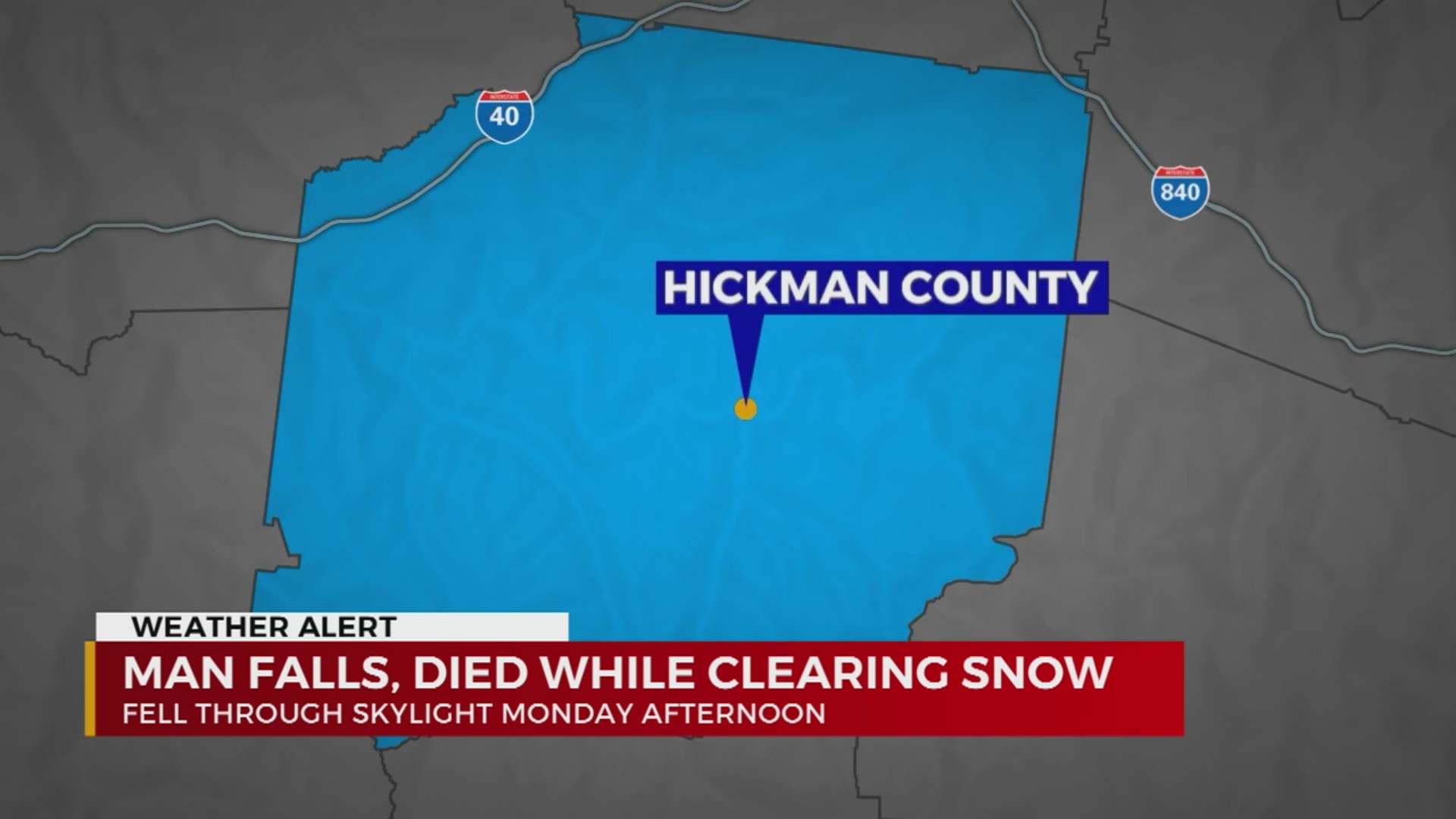 Man dead after falling through skylight while clearing snow from roof ...