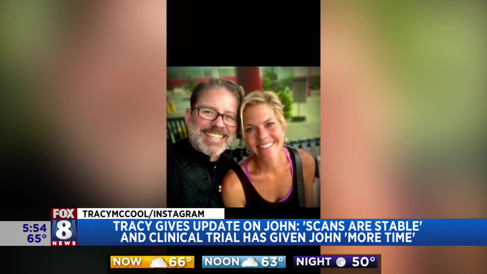 Encouraging update from Tracy McCool on her husband, John – Fox 8 ...