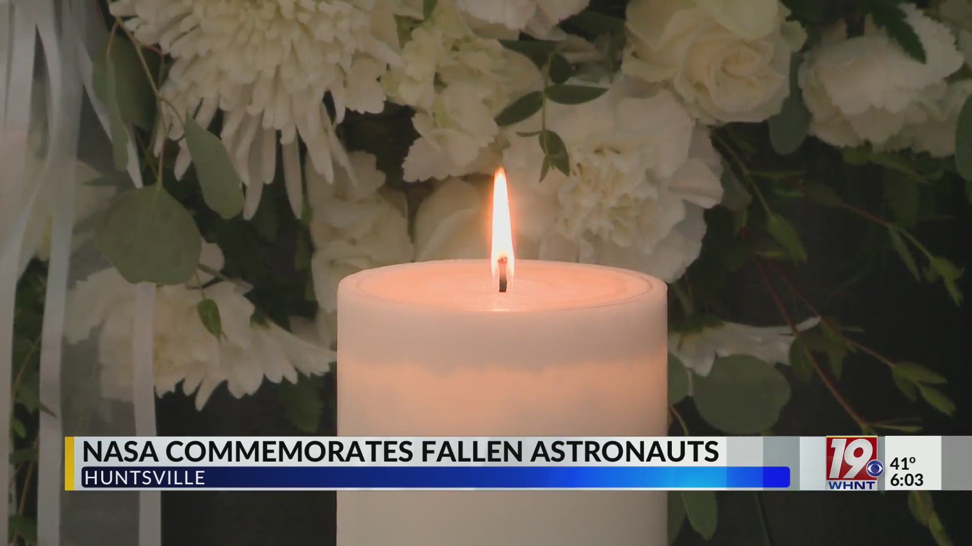 NASA Commemorates Fallen Astronauts (News 19 at 6, 1/26) – WHNT.com