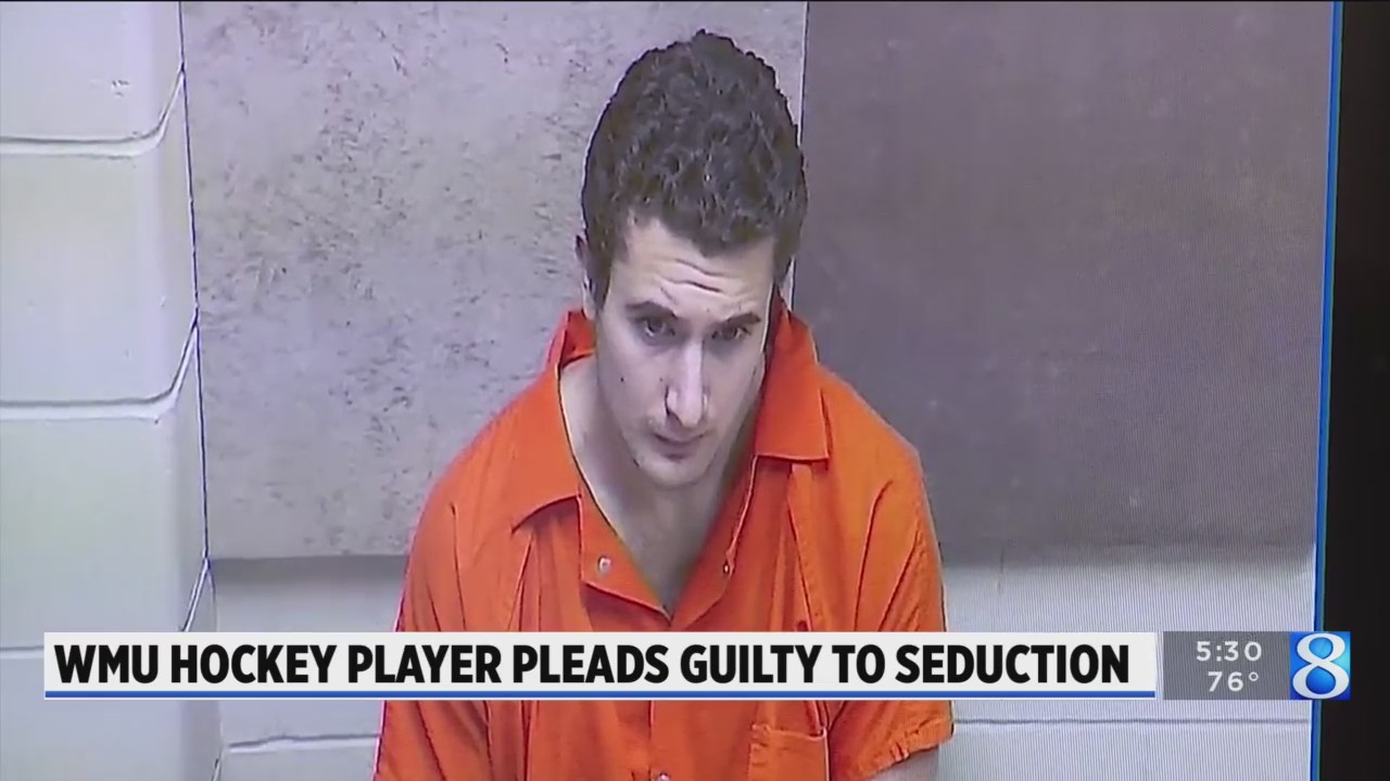 Former WMU hockey player pleads down in rape case – WOODTV.com