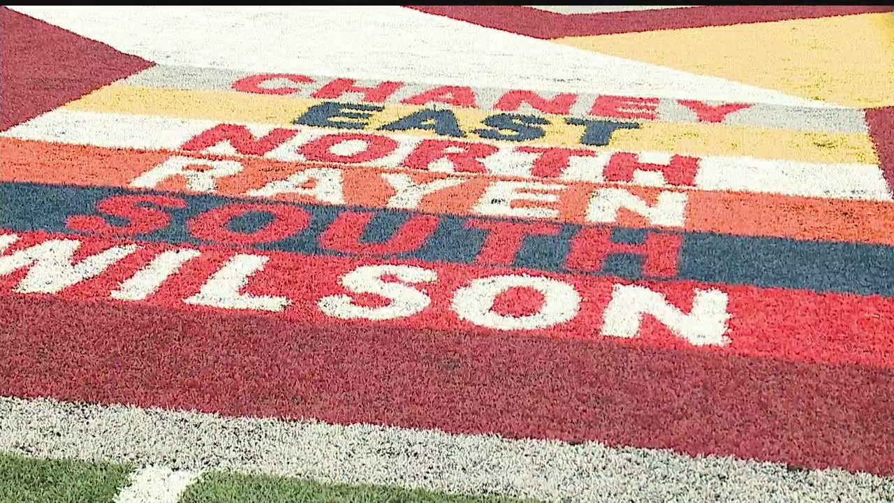 Ribbon cut on new turf field at Rayen Stadium in Youngstown – WKBN.com