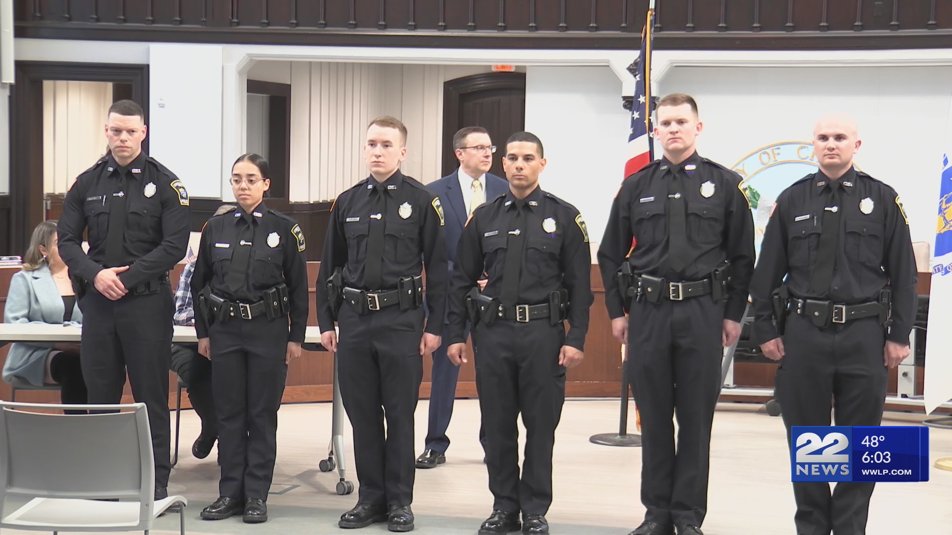 Six officers join the Chicopee police force – WWLP