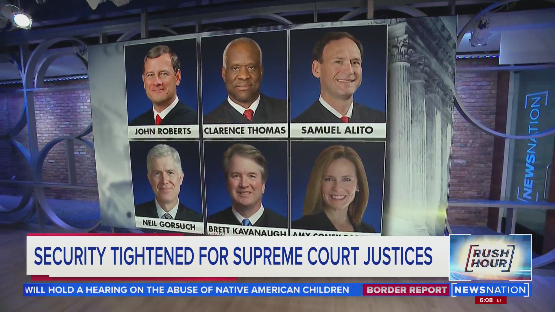 Security tightened for Supreme Court Justices Rush Hour – NewsNation