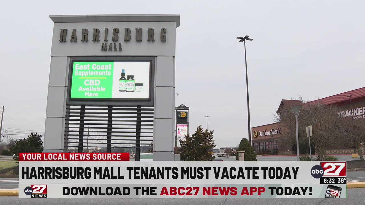 Harrisburg mall tenants must vacate today – ABC27
