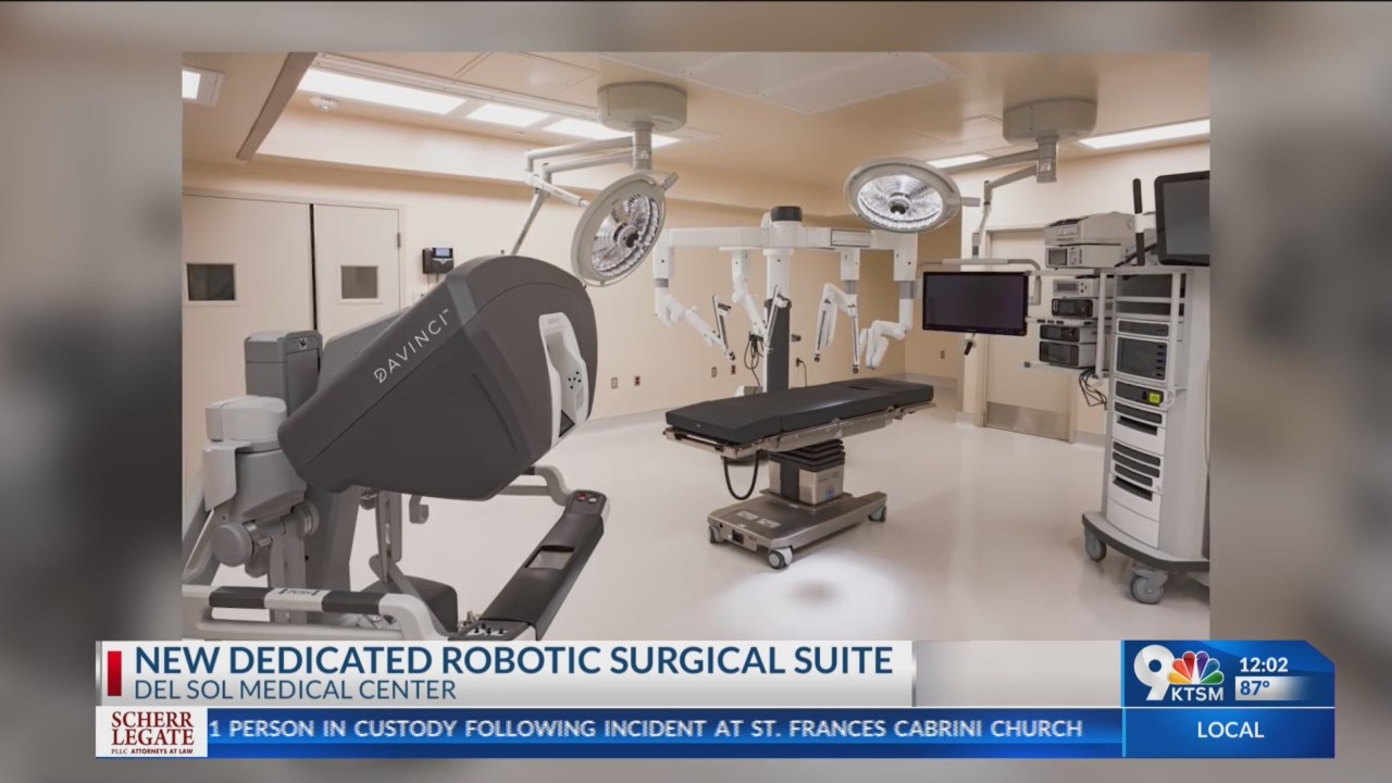 Del Sol Medical Center opens first robotic surgery suite in El Paso ...