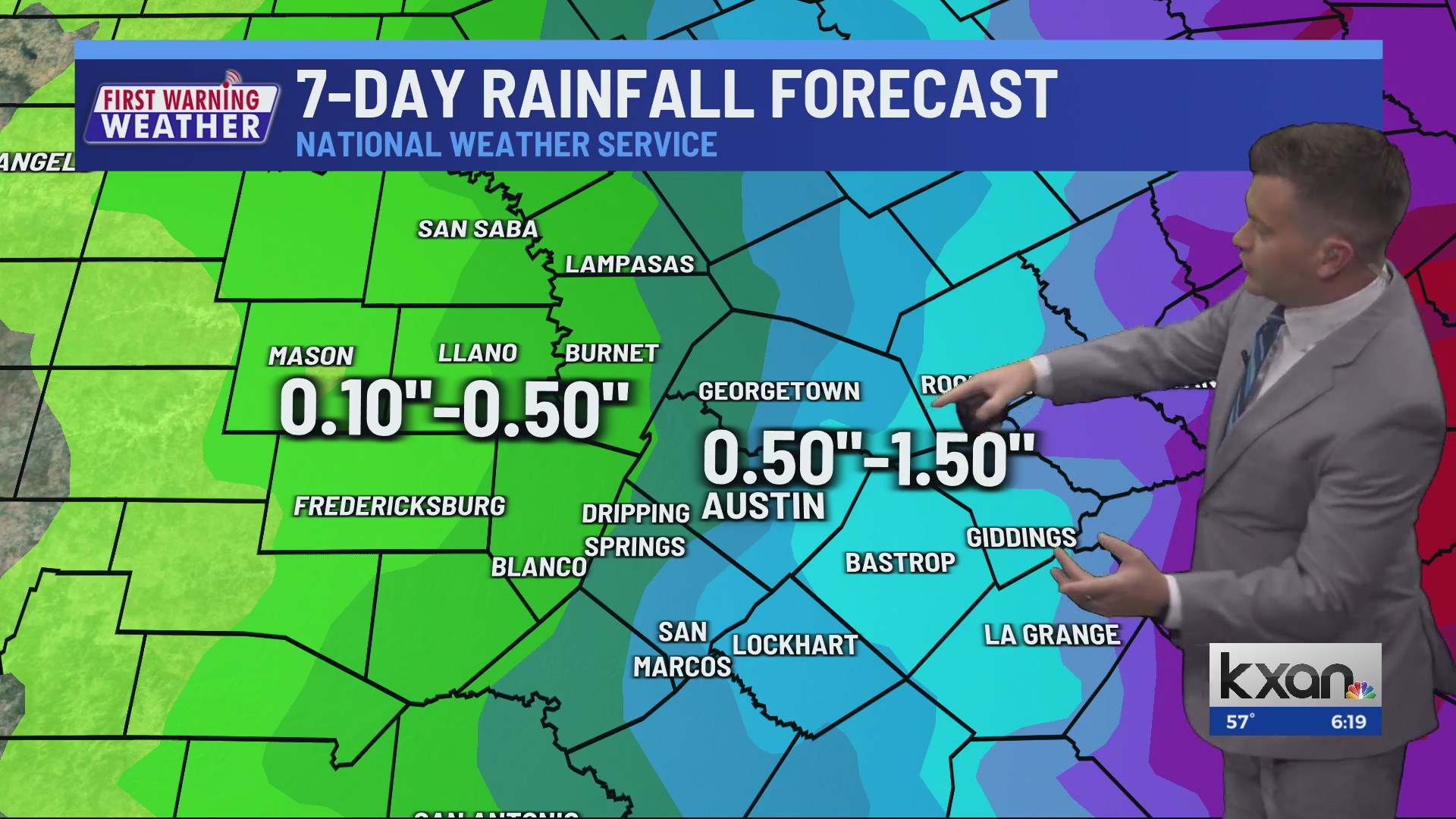 First Warning Weather with Meteorologist Nick Bannin – KXAN Austin
