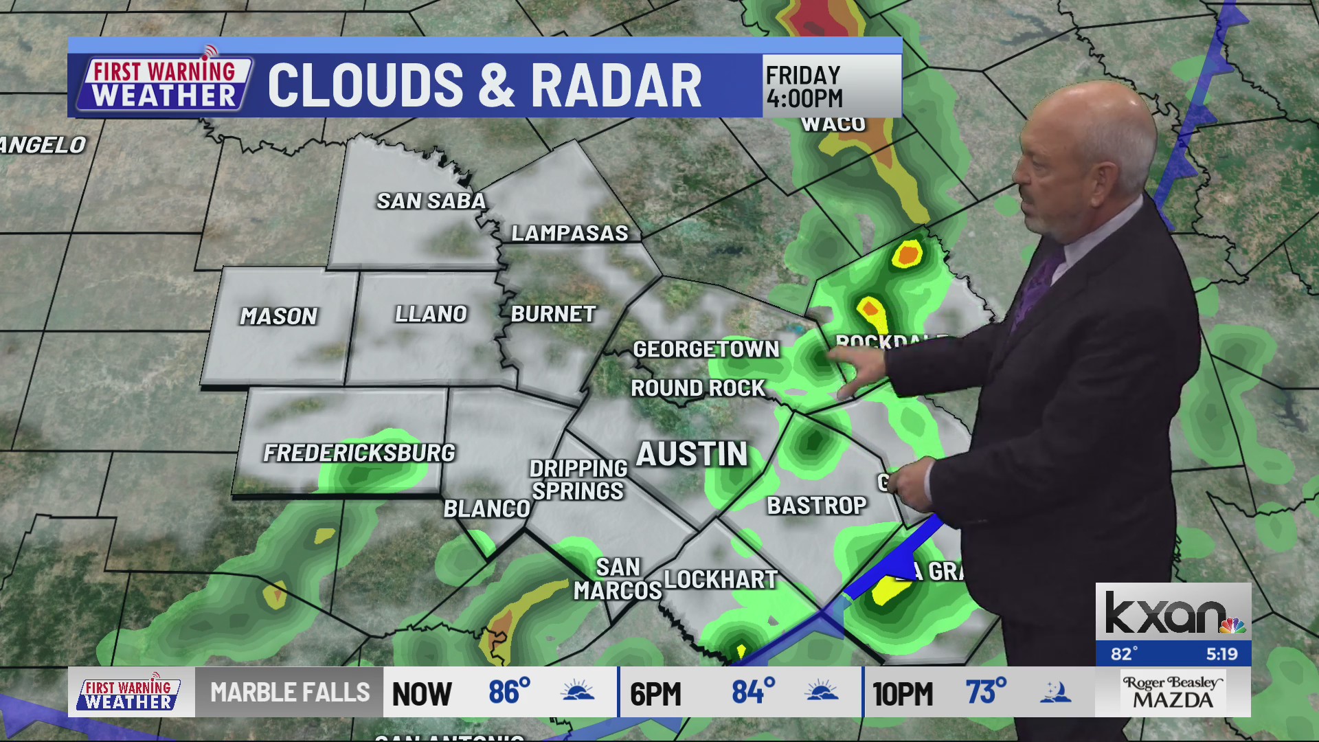 First Warning Weather with Jim Spencer – KXAN Austin