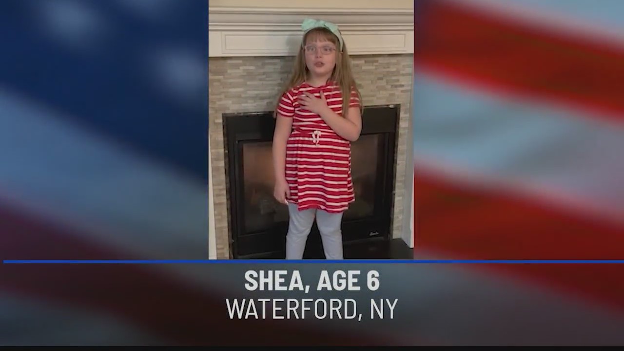 Shea gives us our daily Pledge of Allegiance! – NEWS10 ABC