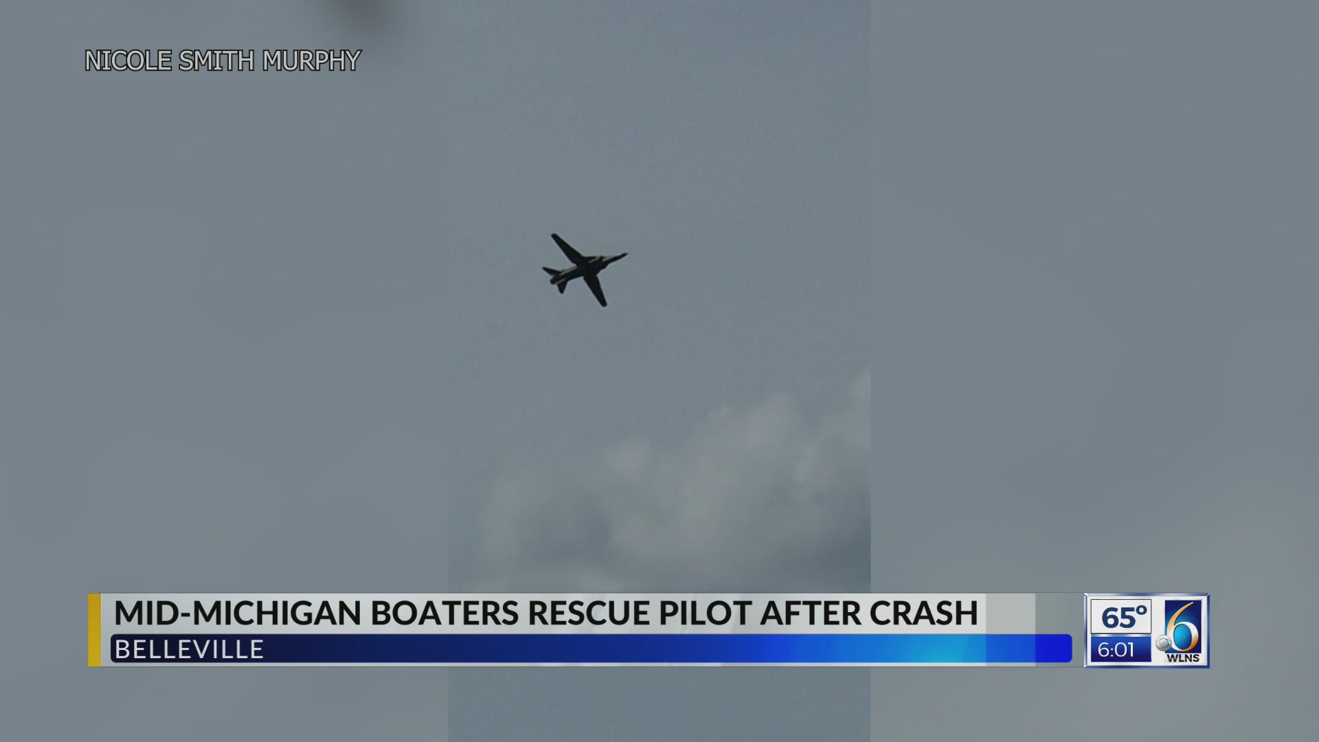 Mid-Michigan Boaters Rescue Pilot After Crash – WLNS 6 News