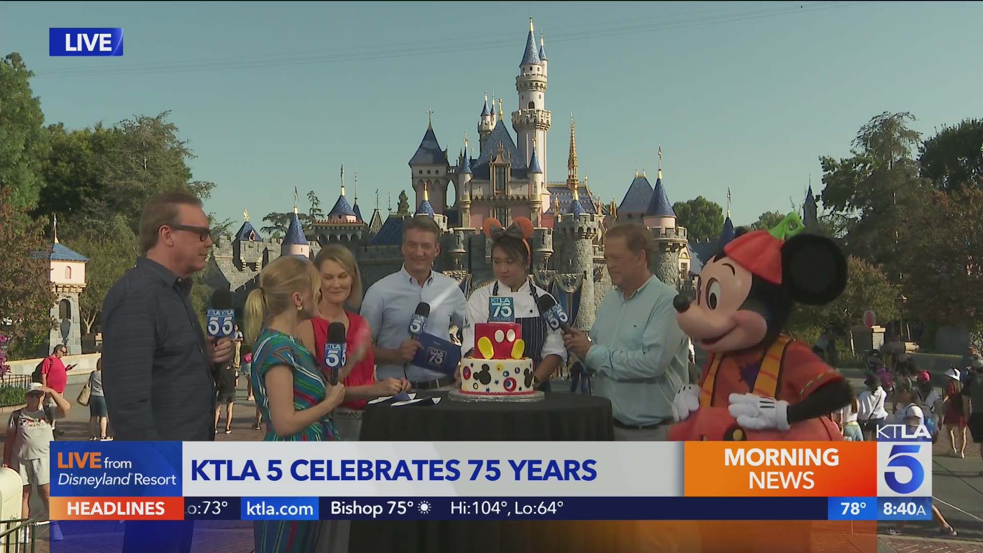 The KTLA crew takes a trip down memory lane to talk about Disneyland’s ...