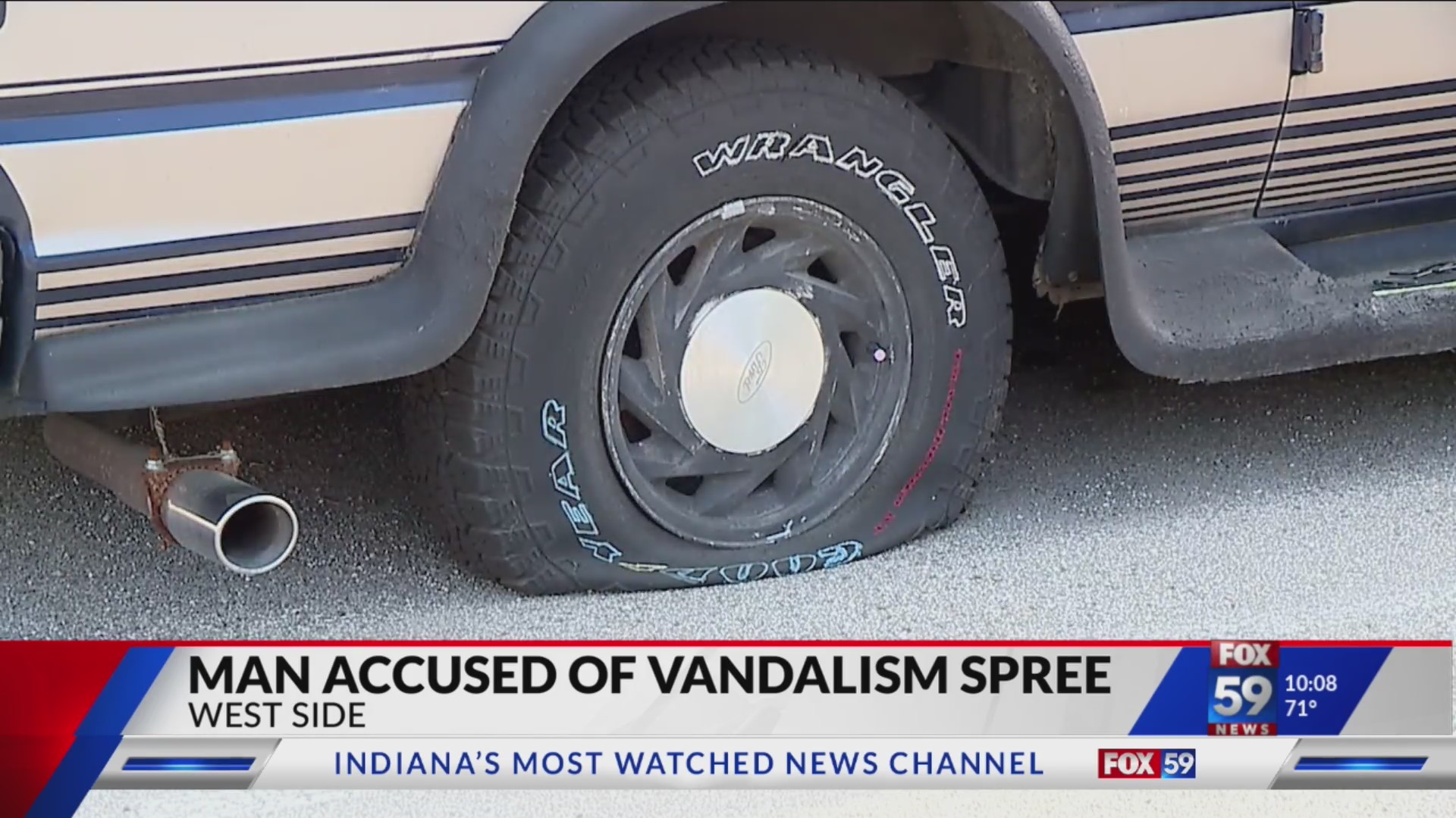 Man slashed tires of more than 20 vehicles at west side senior living ...