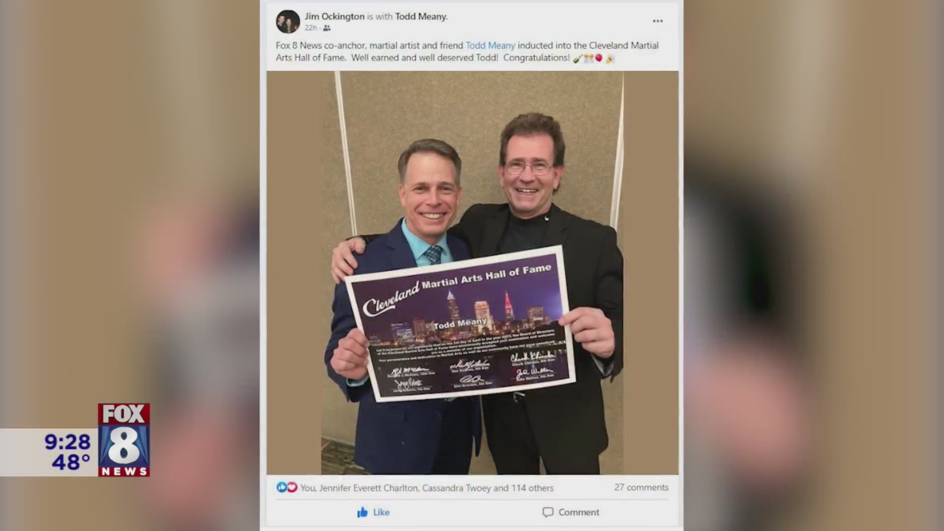 FOX 8 anchor inducted into CLE Martial Arts Hall of Fame – Fox 8 ...