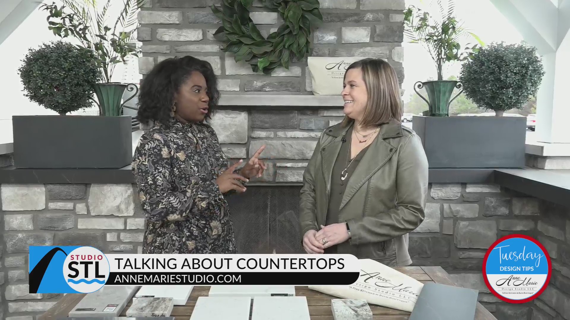 Anne Marie Design Studio shows how countertops can be functional and ...