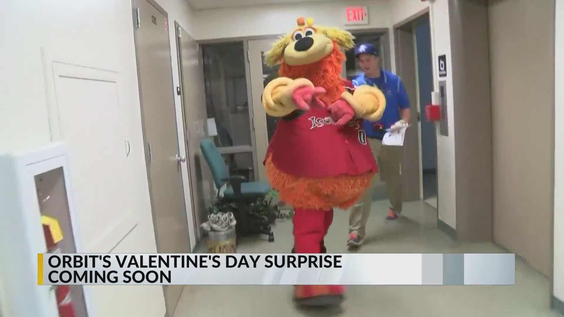 Schedule a Valentine’s Day surprise with Isotopes mascot, Orbit – KRQE ...