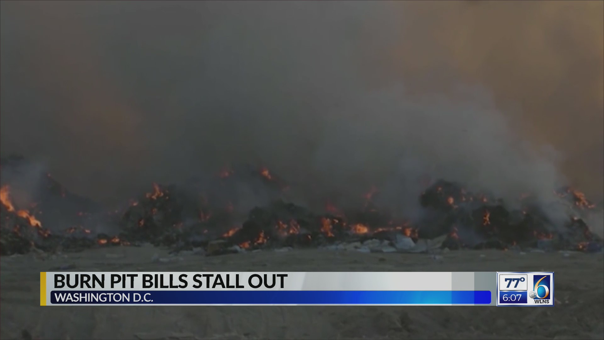 Burn Pit Bills Stall Out – WLNS 6 News