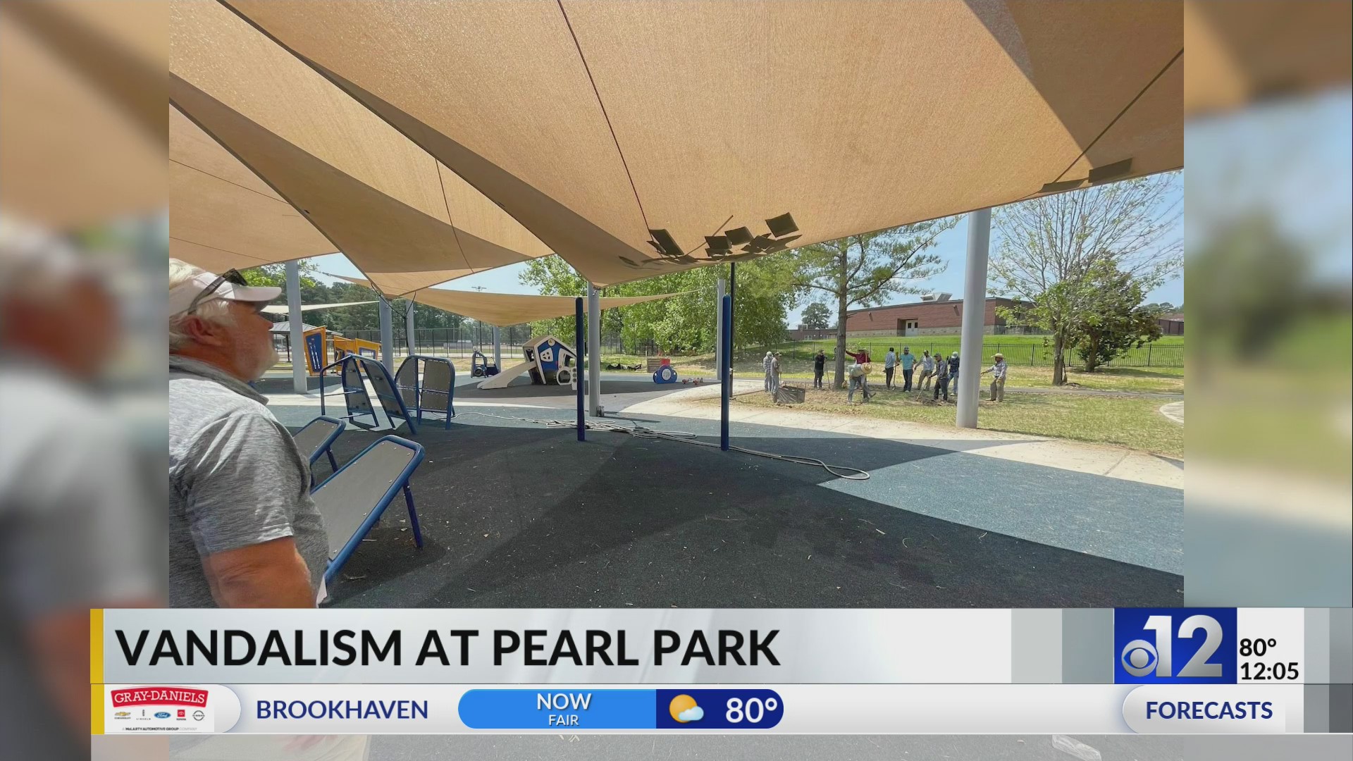 Cameras installed at Pearl Park after vandalism to playground – WJTV