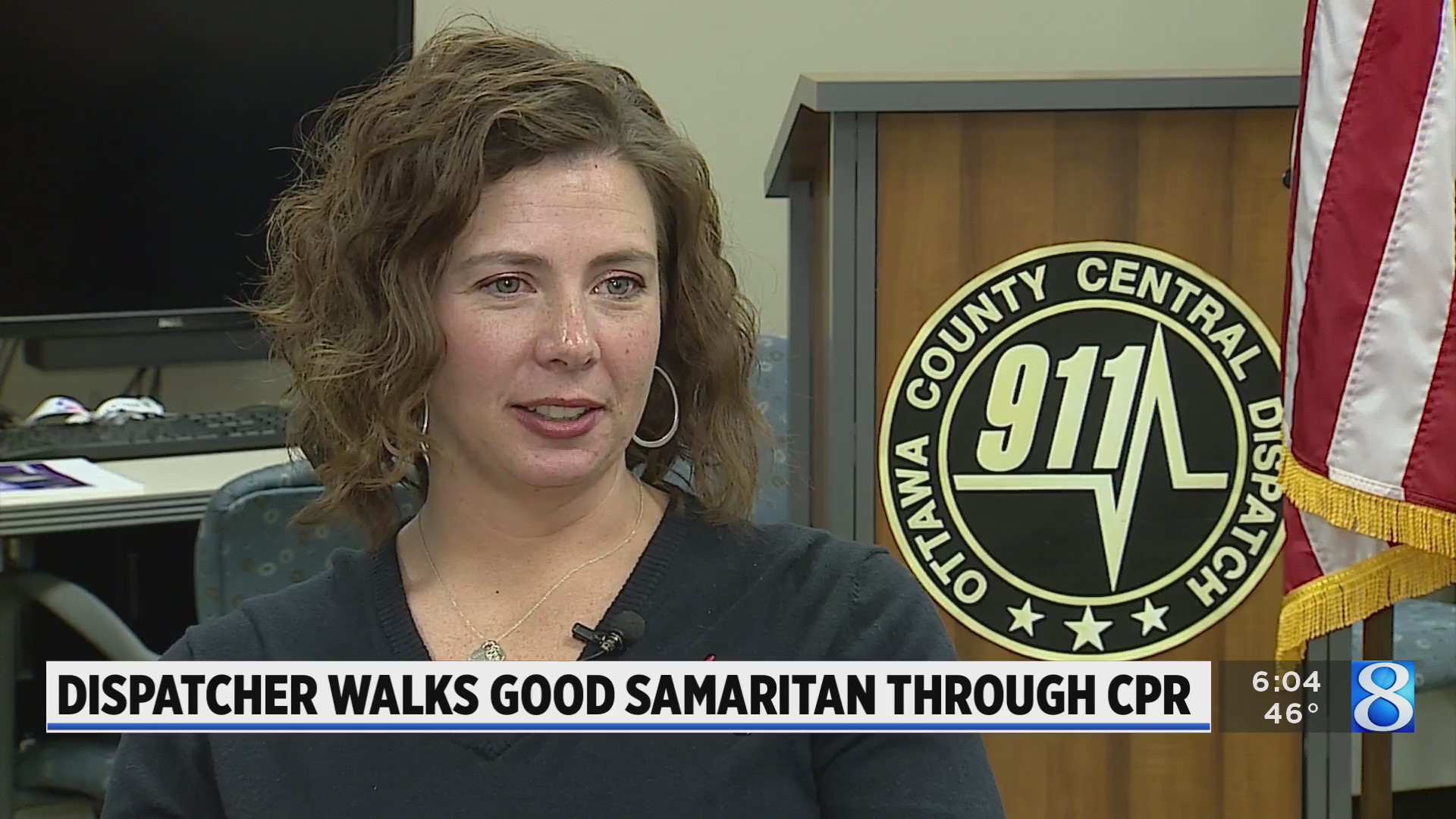 911 dispatcher saves life with CPR crash course – WOODTV.com