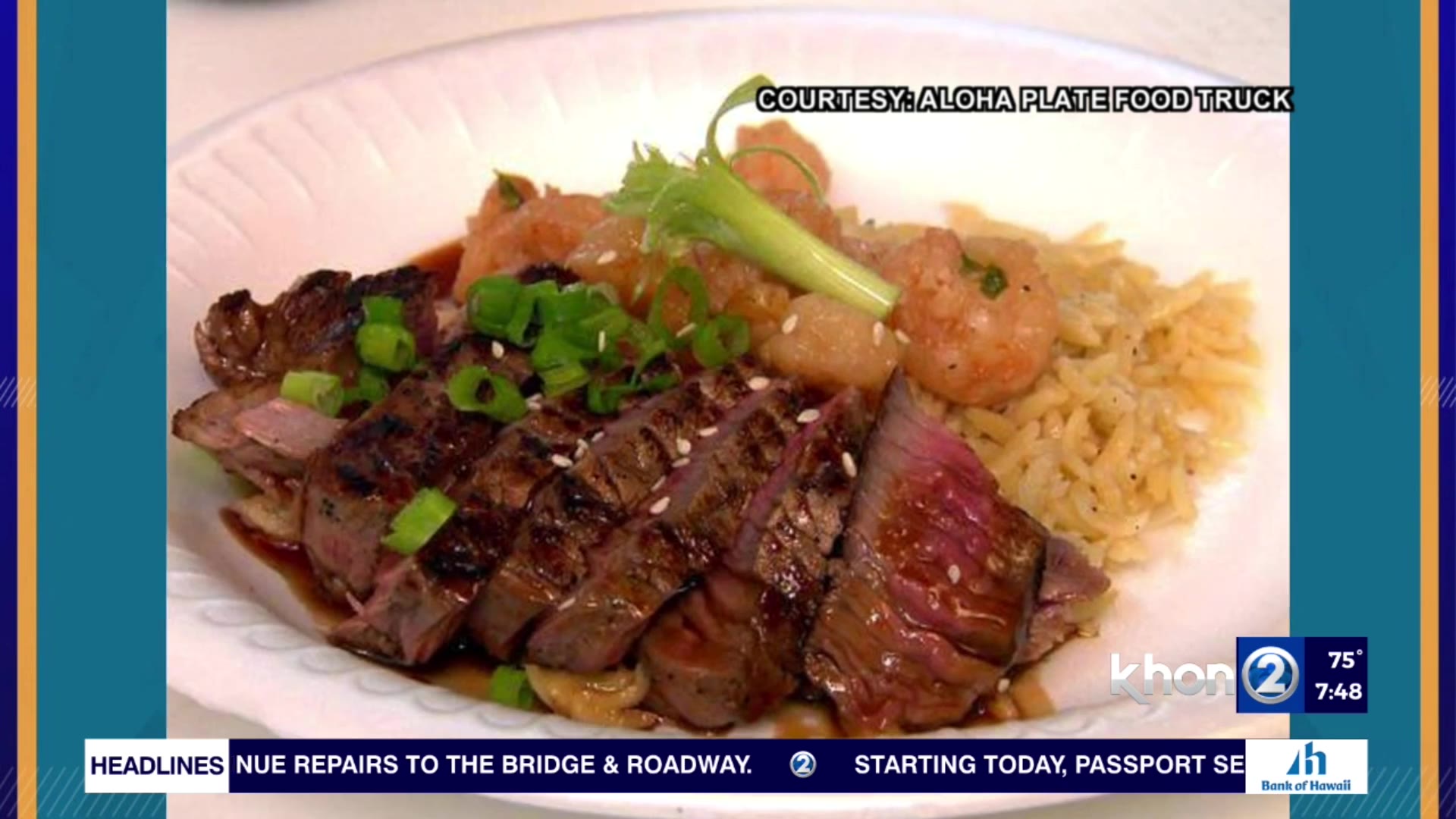 The Aloha Plate Food Truck – KHON2