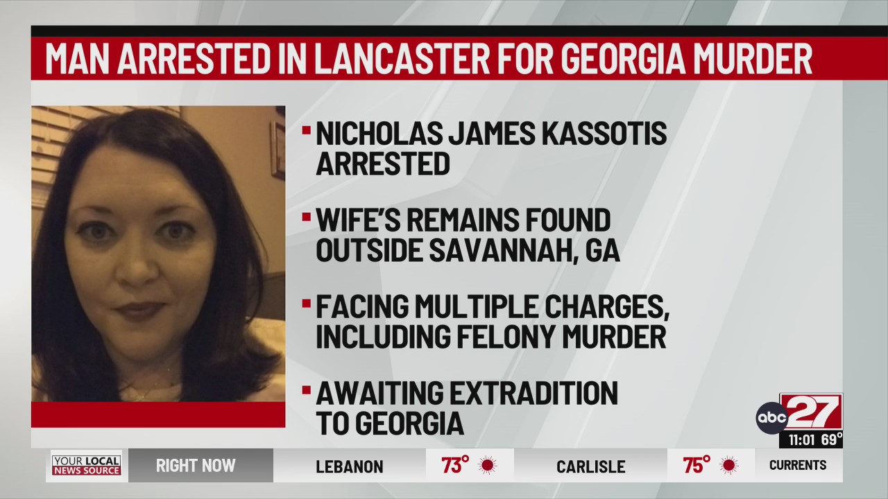 Georgia man arrested in Lancaster County for wife’s murder ...