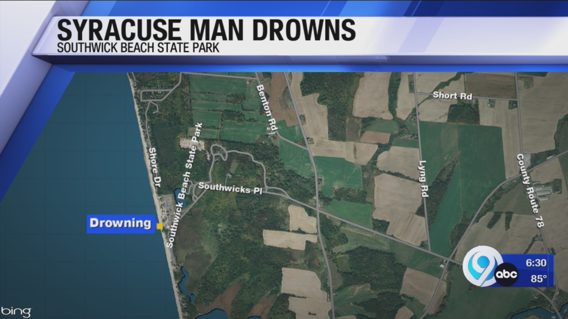 Syracuse man drowns at Southwick Beach State Park – WSYR