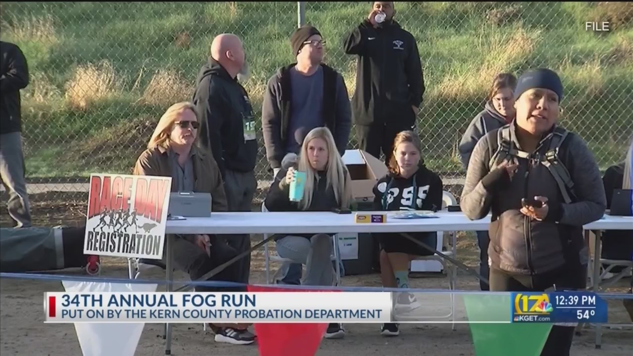 Kern County Probation Department hosts 34th Annual Fog Run – KGET 17 News