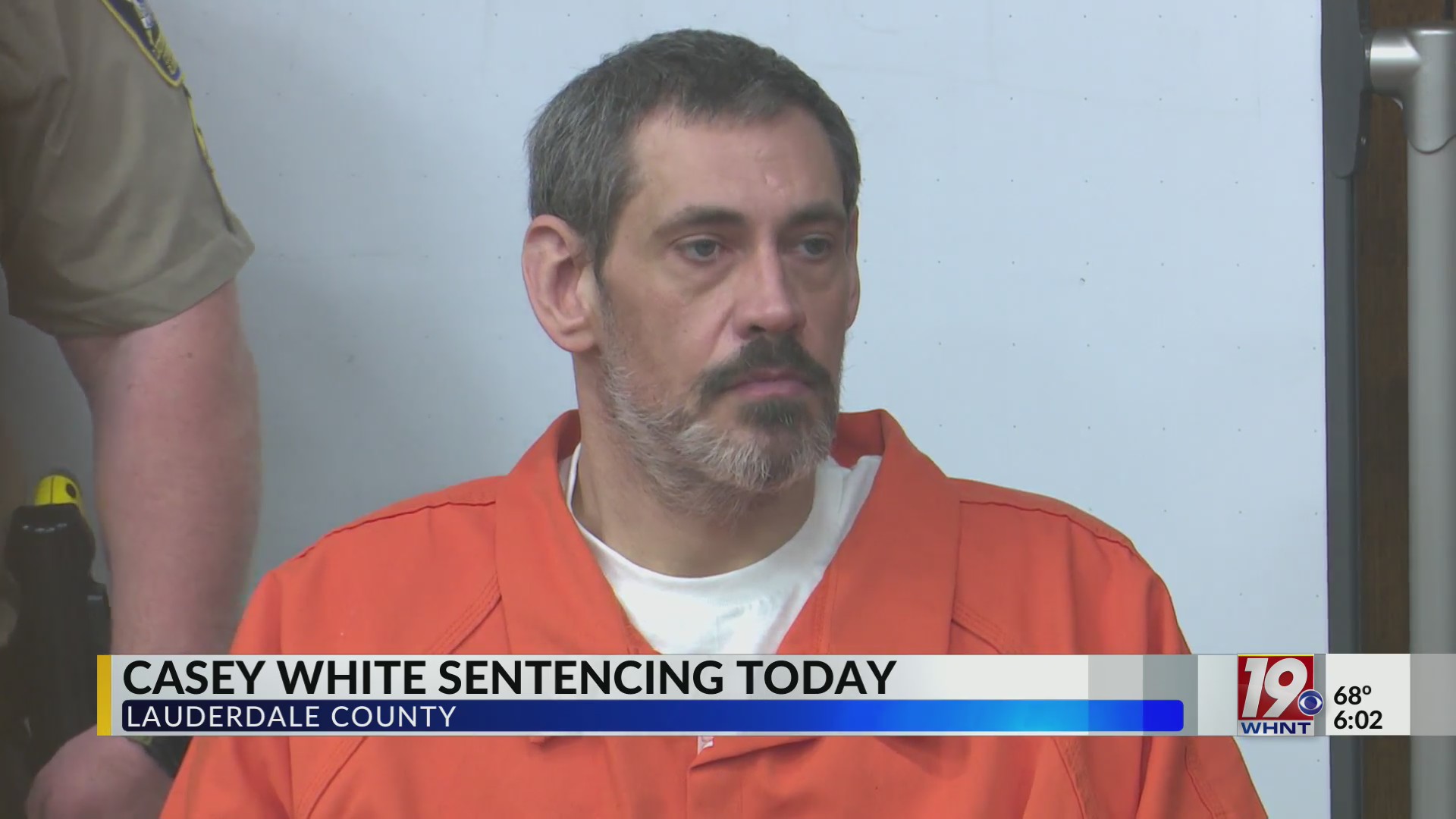 Casey White Sentencing for Escape Charge | June 8, 2023 | News 19 at 6: ...