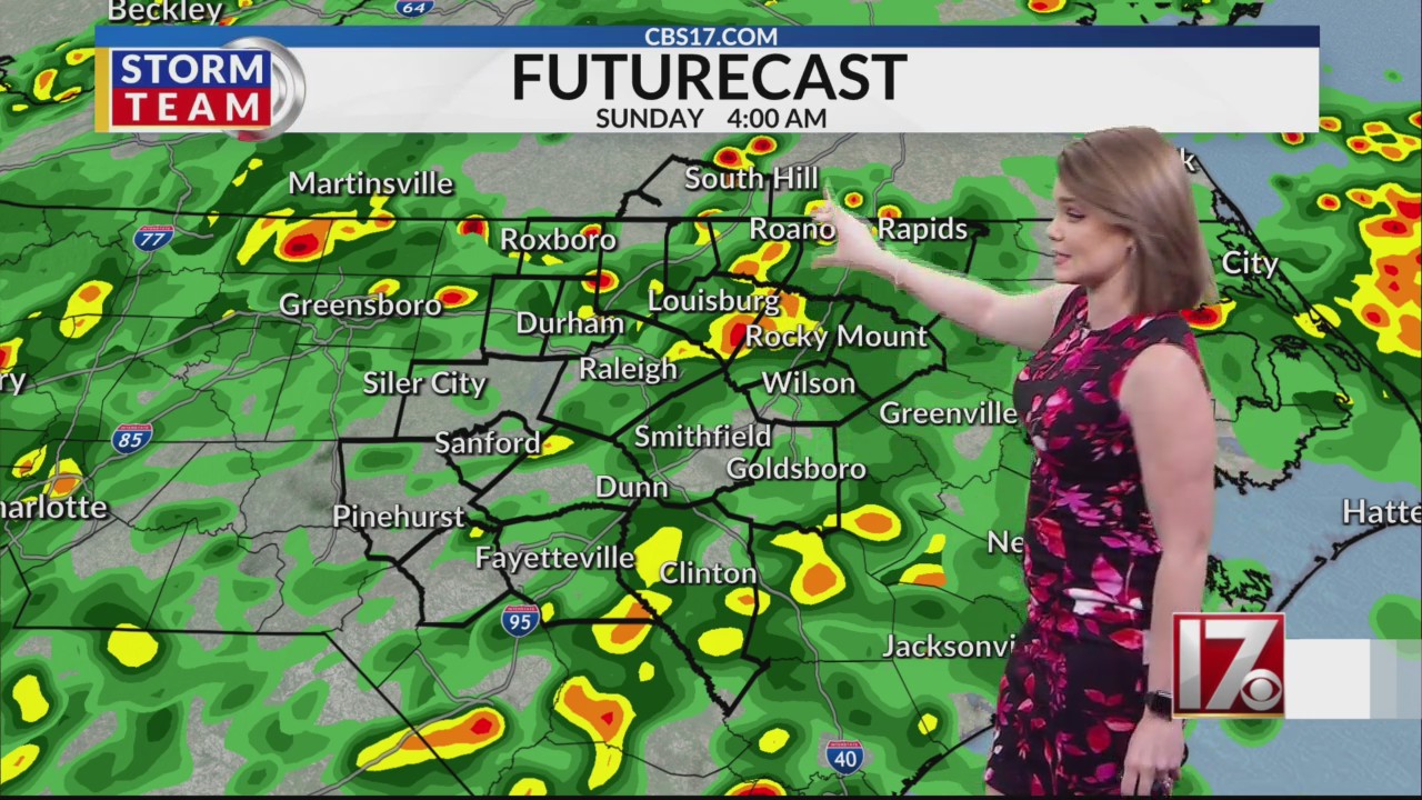 Rachel Duensing’s Sunday weather forecast – CBS17.com