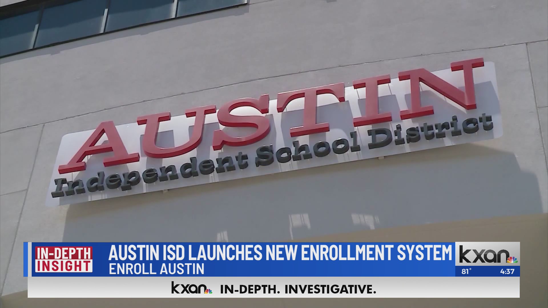 INSIGHT: New enrollment system at Austin ISD – KXAN Austin