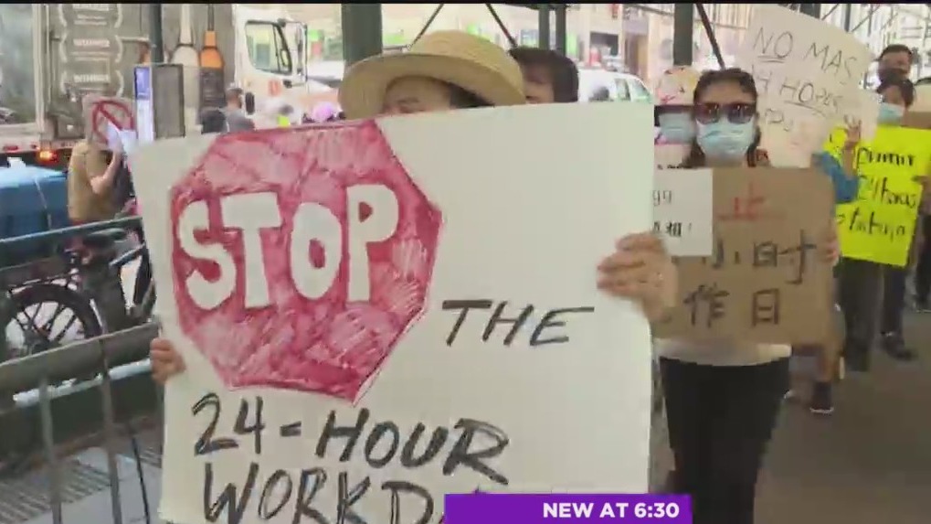 Home health care workers fight for better shifts – PIX11