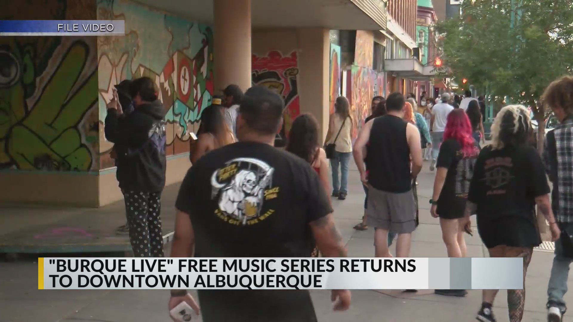 ‘Burque Live’ music series returns to Albuquerque – KRQE NEWS 13 ...