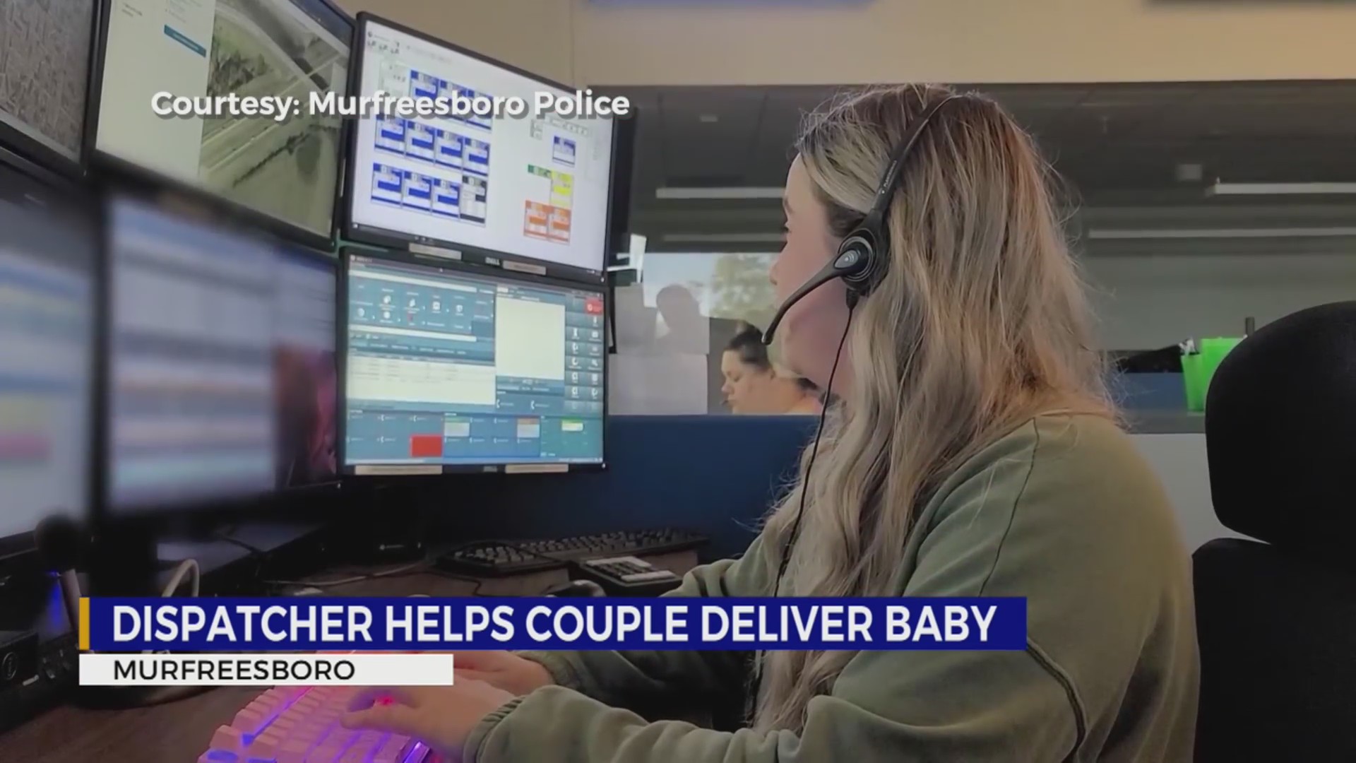 Murfreesboro 911 dispatcher helps couple deliver baby – WKRN News 2