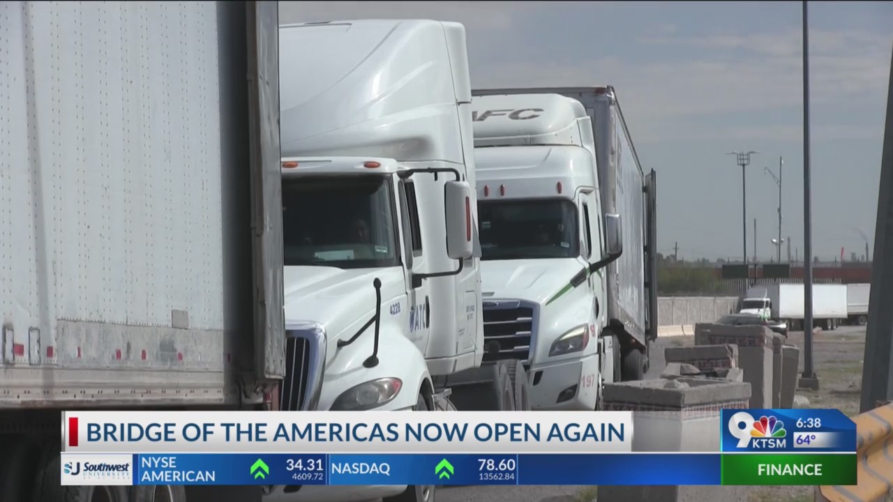 CBP to resume cargo processing at BOTA starting Tuesday – BorderReport