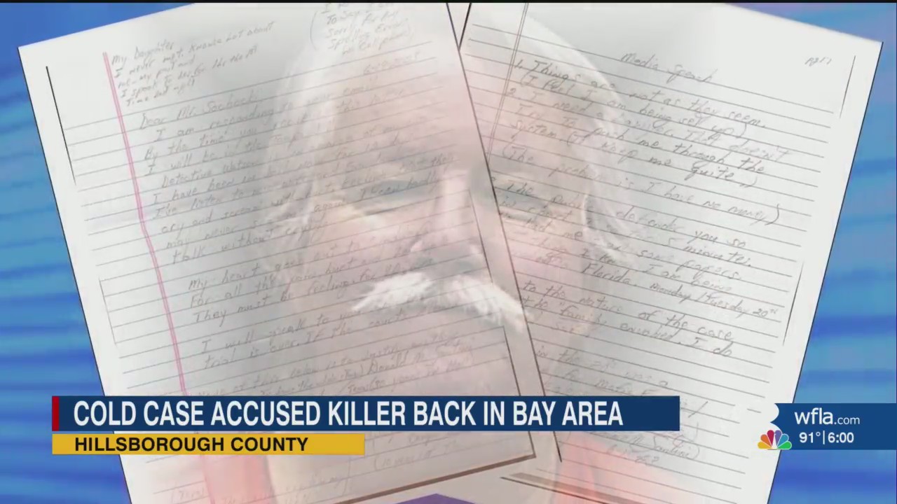 ‘I feel I am being set up’: Cold case murder suspect writes letter to 8 ...