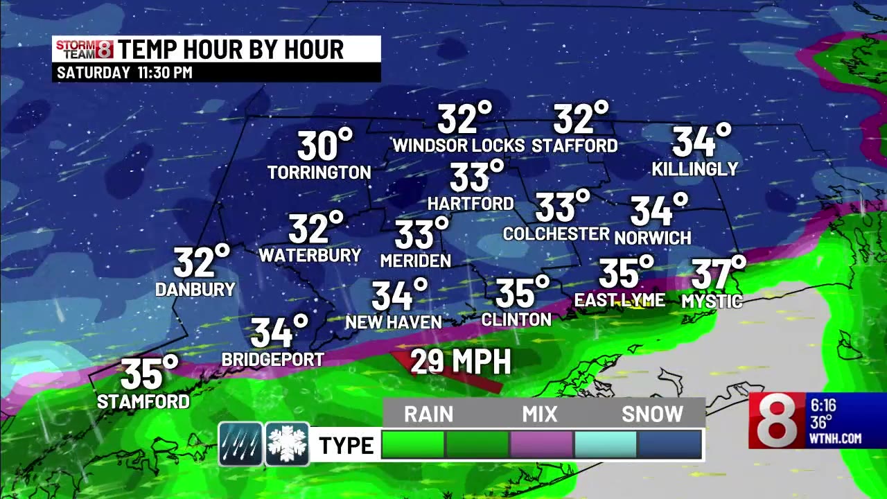 Special Edition of News 8 at 6: Weekend winter storm – WTNH.com