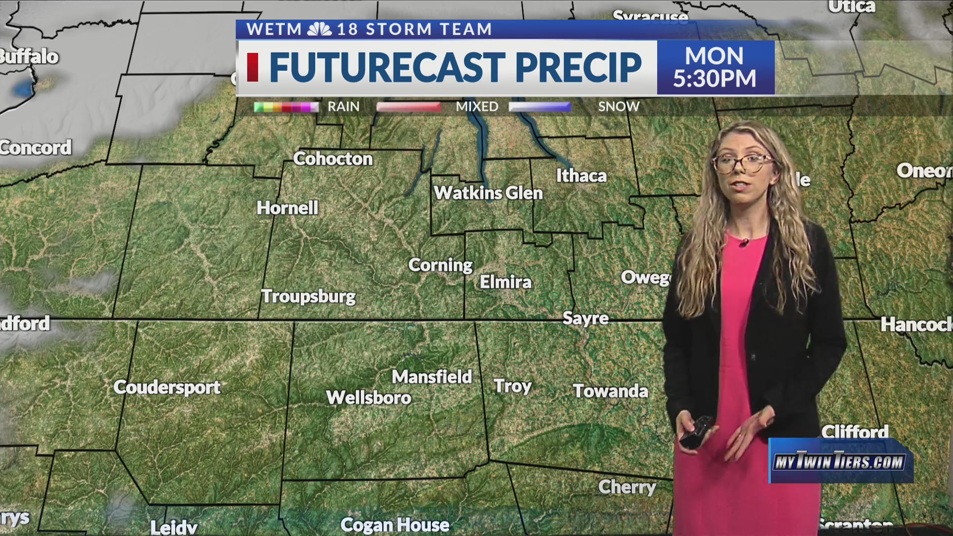 6:00 PM Forecast (1/8/23) – WETM – MyTwinTiers.com