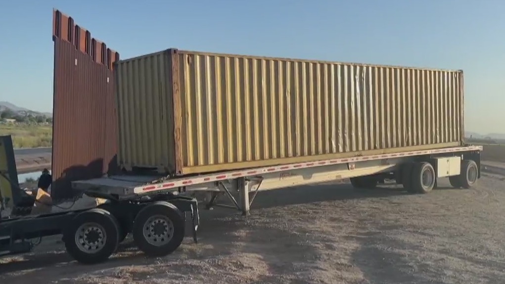 ‘It helped’: Yuma mayor on shipping containers at the border | Rush ...