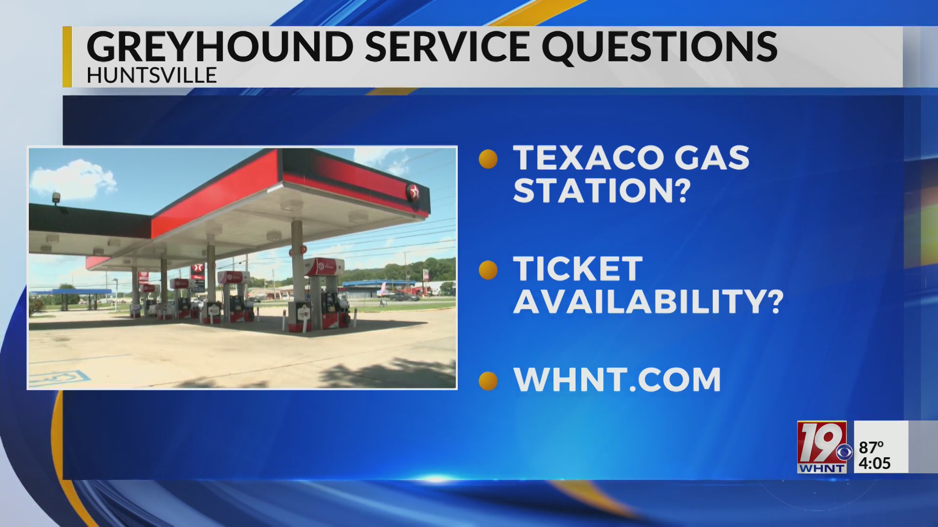 Questions Remain About Huntsville Greyhound Service | August 18, 2023 ...