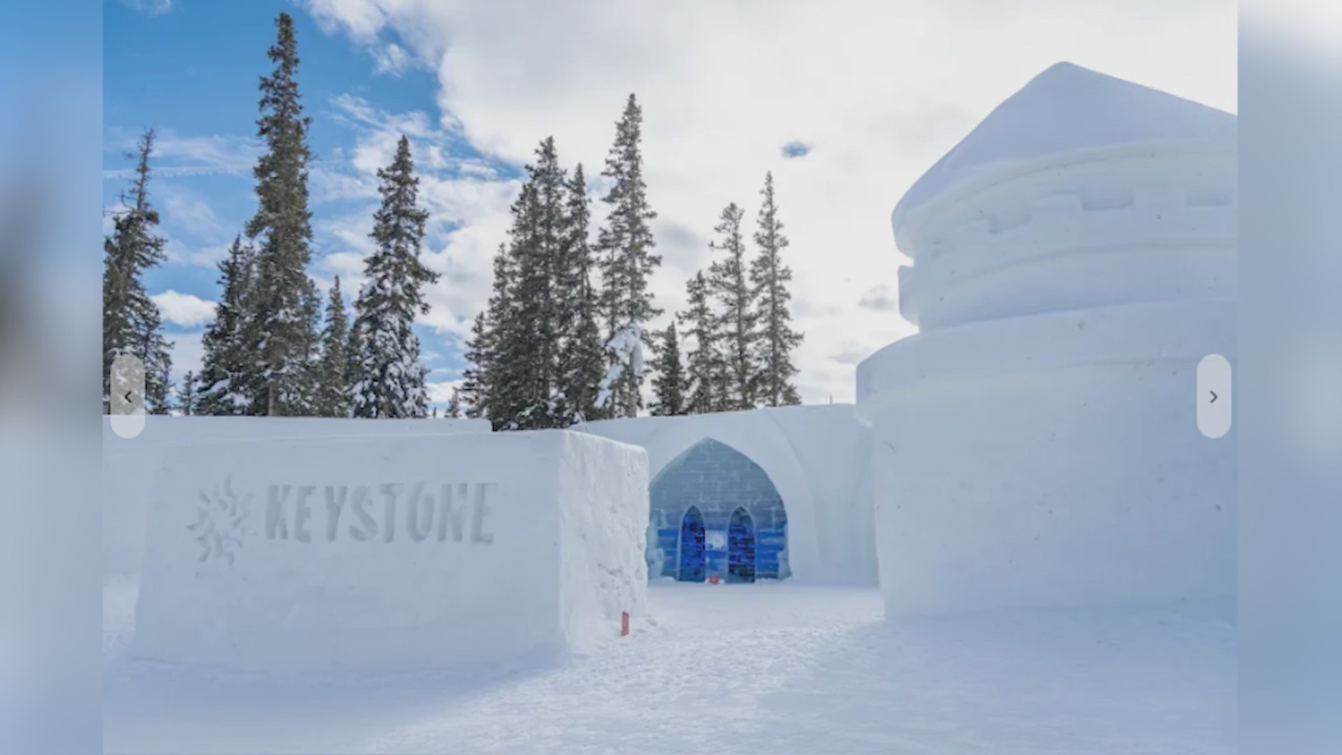 Photos: World’s largest mountaintop snow fort in Colorado – FOX31 Denver