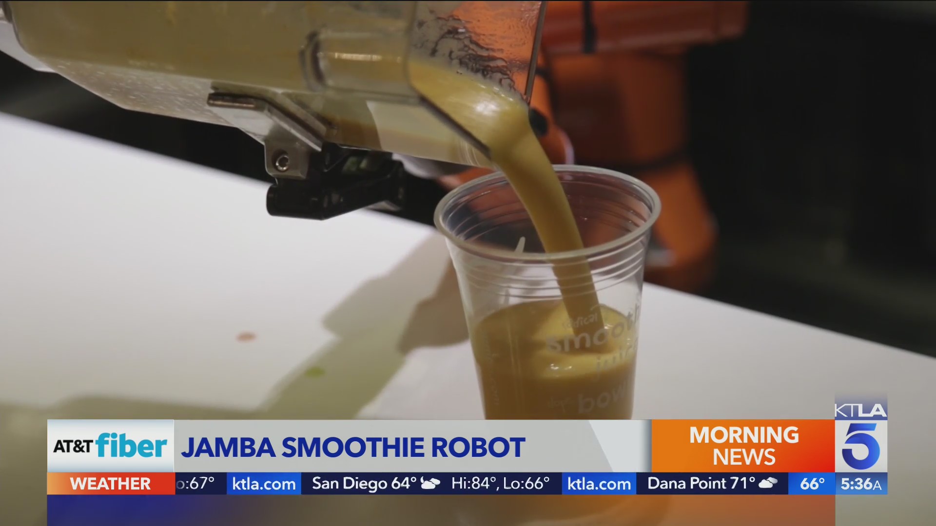 Jamba Smoothie Robot – KTLA