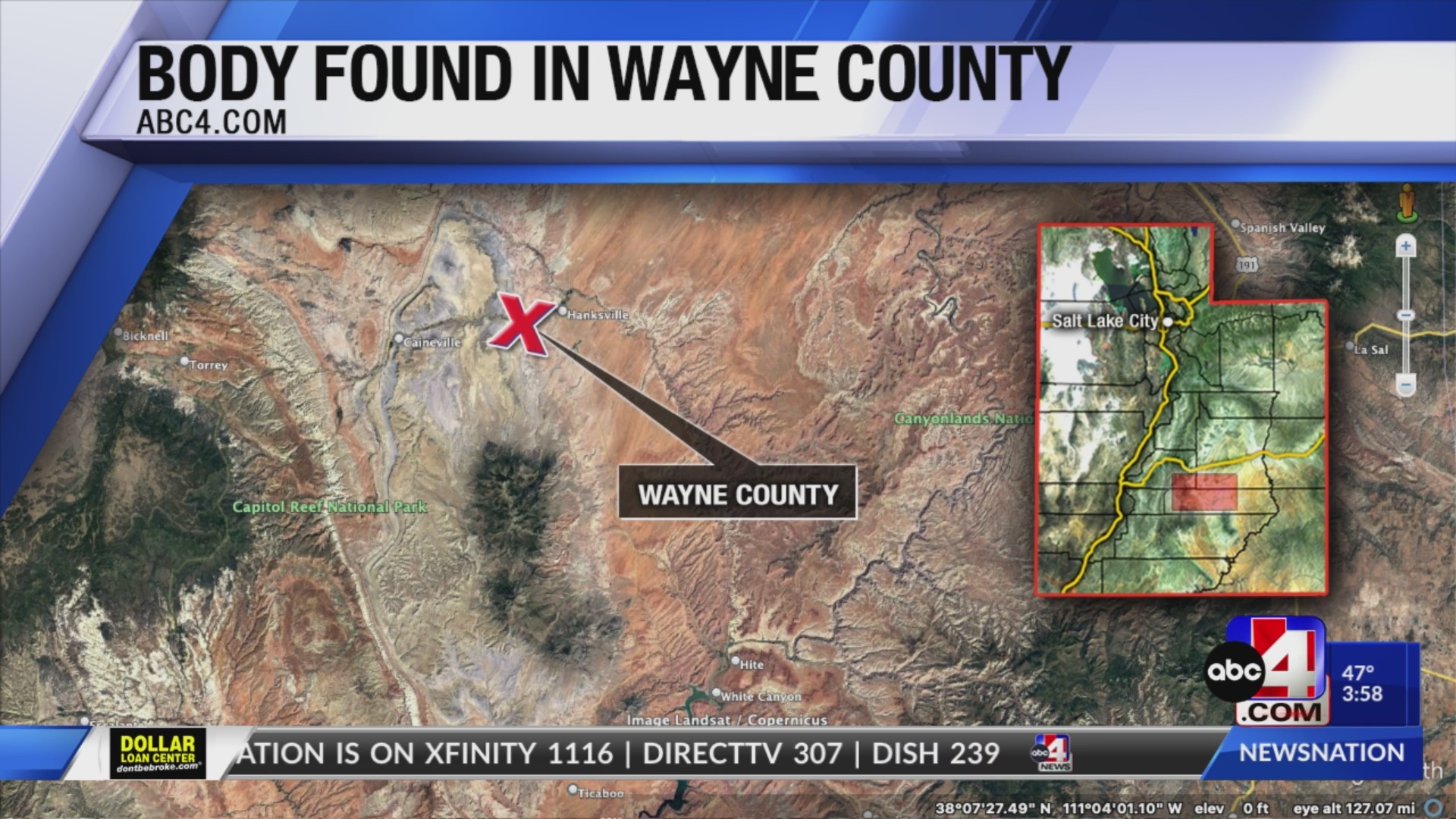 Crews searching for missing person find body in Wayne Co. – ABC4 Utah