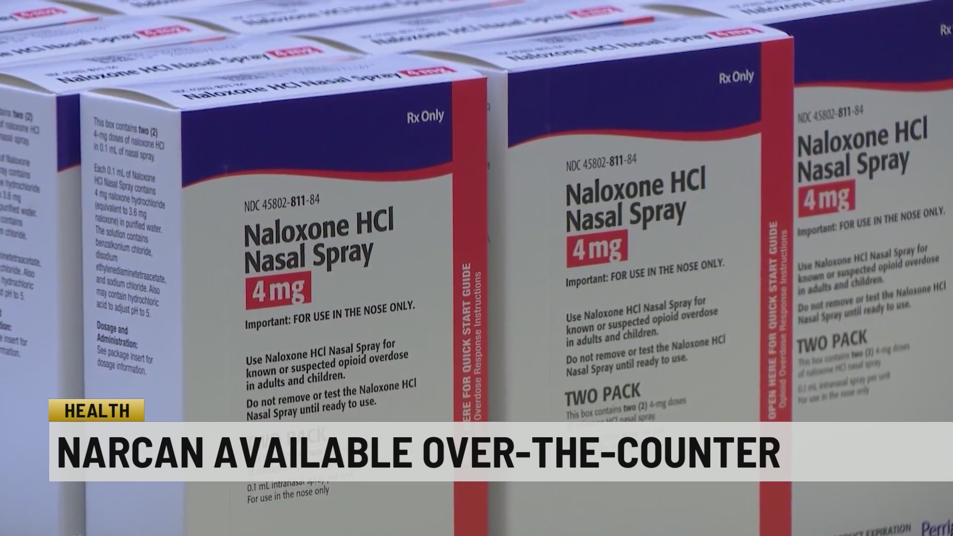Opioid overdose antidote Narcan now available over the counter – WSPA 7NEWS