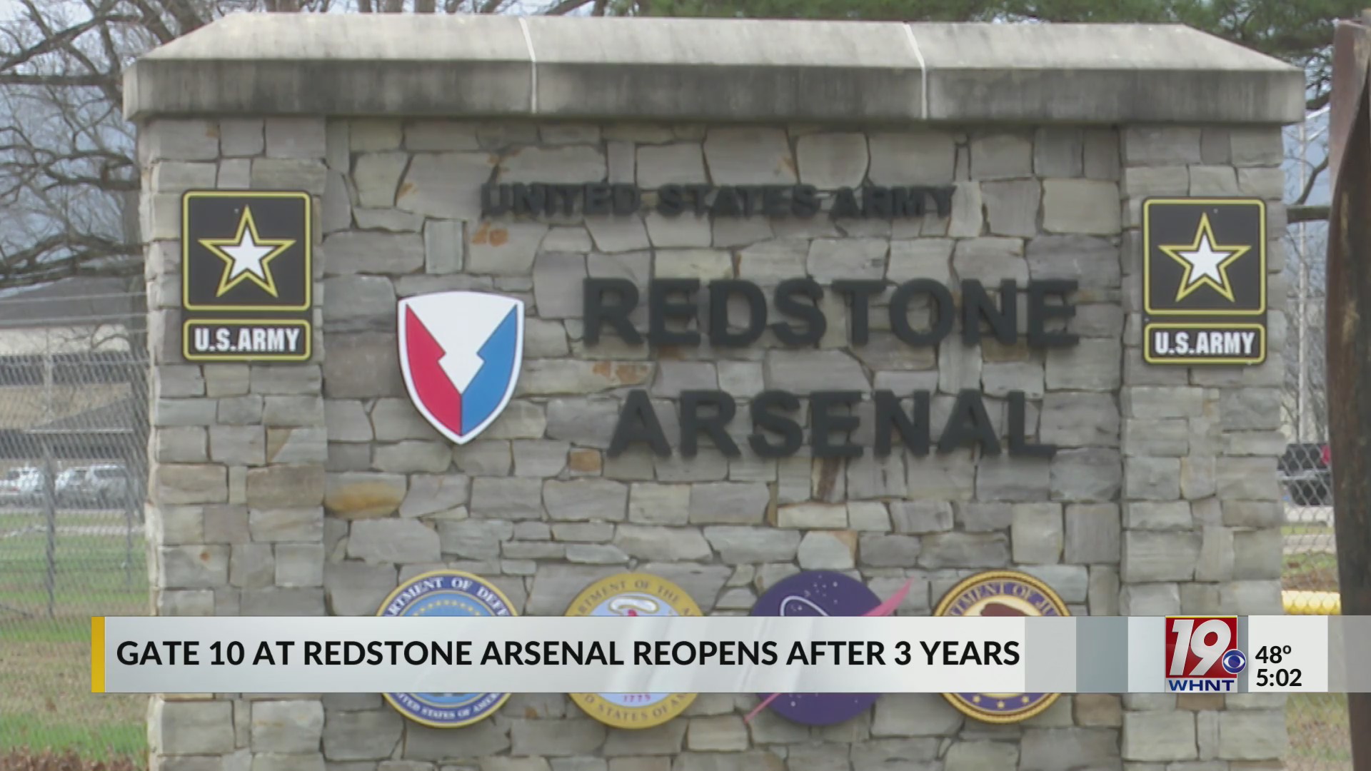 Redstone Arsenal Gate 10 Reopens, Helping to Ease Traffic – WHNT.com