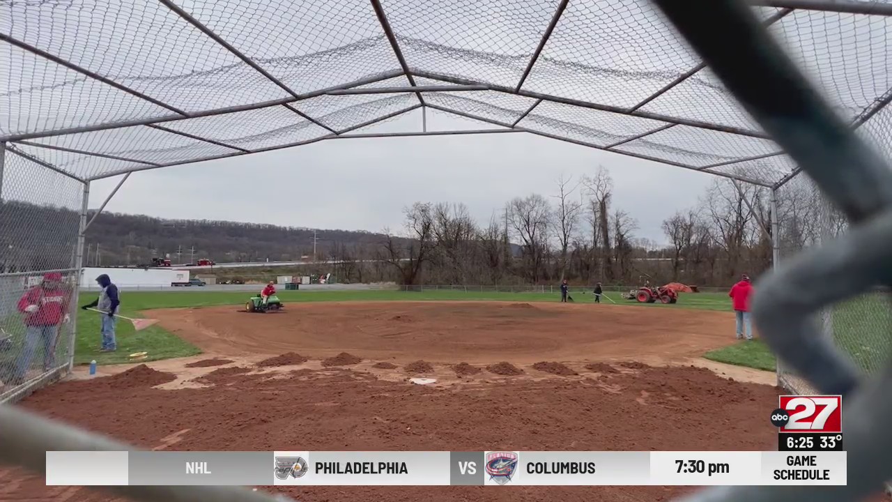 Harrisburg Senators renovate local youth baseball field for Hometown ...