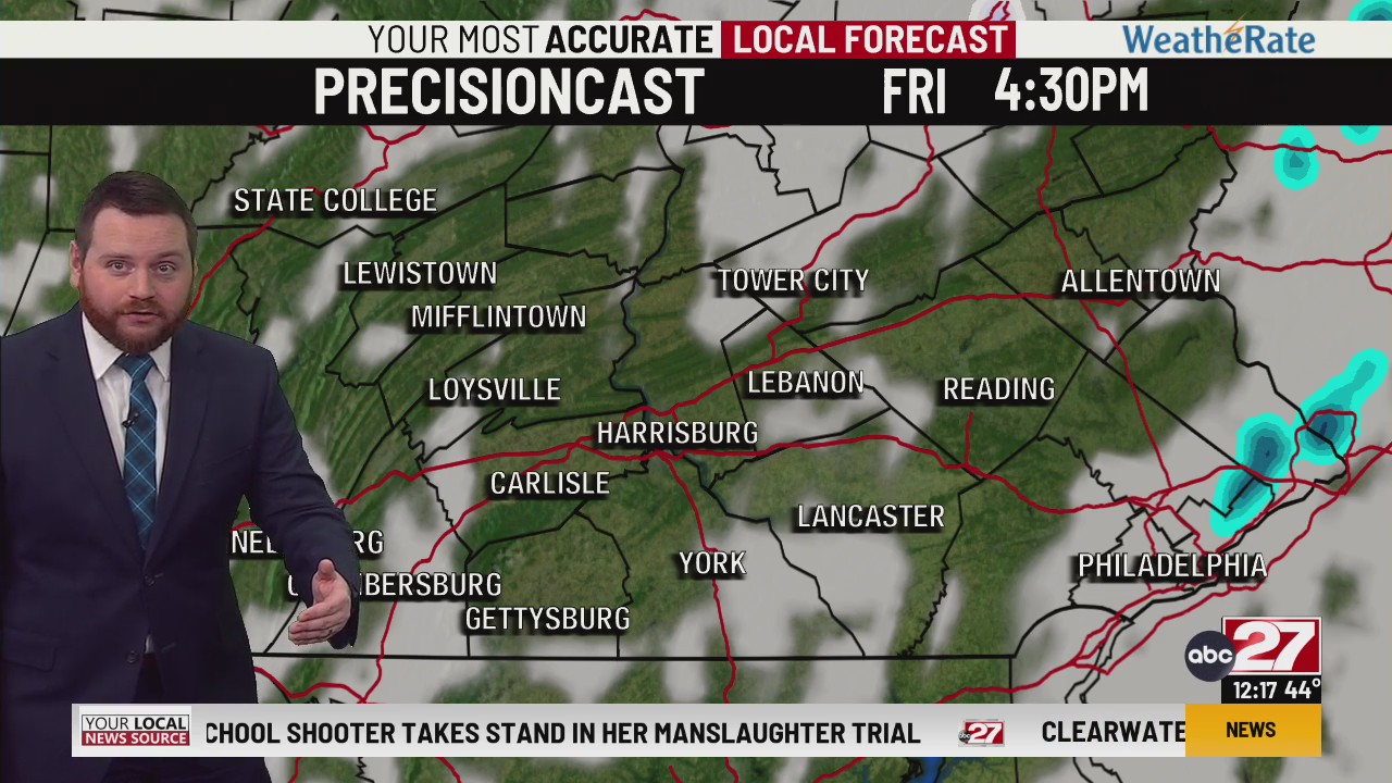 Dan’s Friday Midday Forecast – ABC27