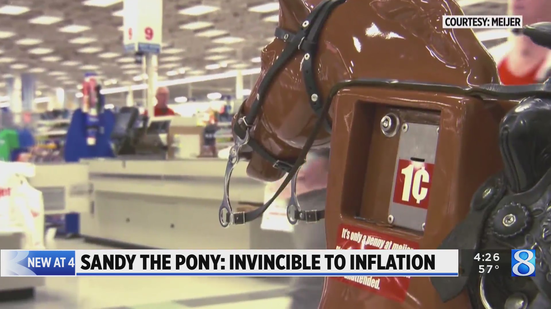 Meijer’s one-penny pony Sandy bucks inflation – WOODTV.com