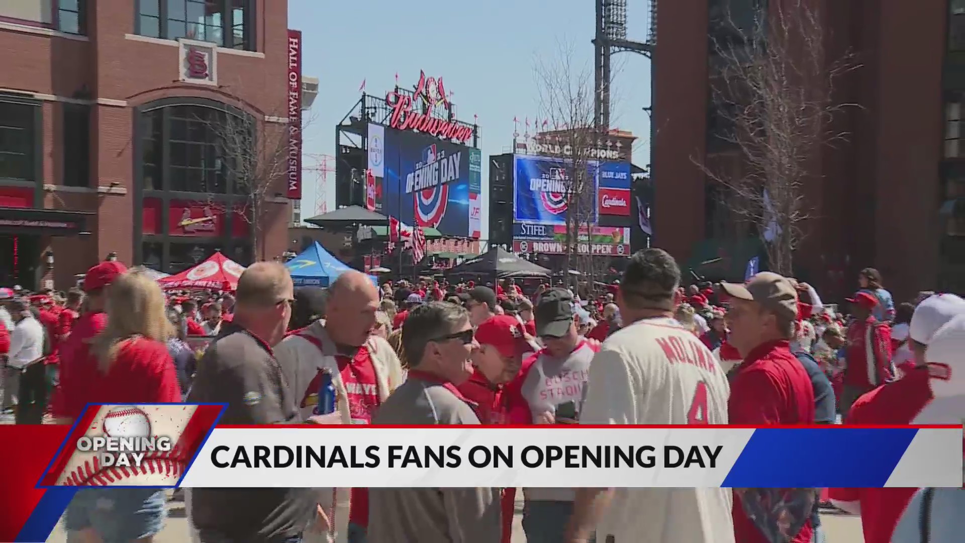 Fans packed downtown for Cardinals Opening Day – FOX 2
