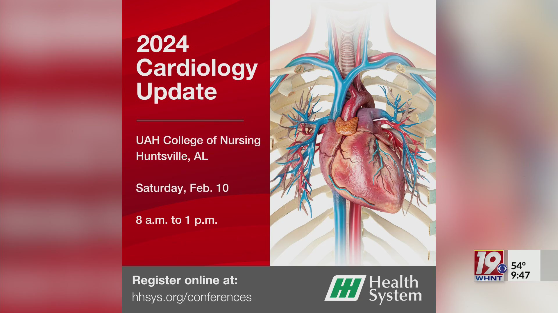 Huntsville Hospital Hosts Annual Cardiology Update | February 7, 2024 ...