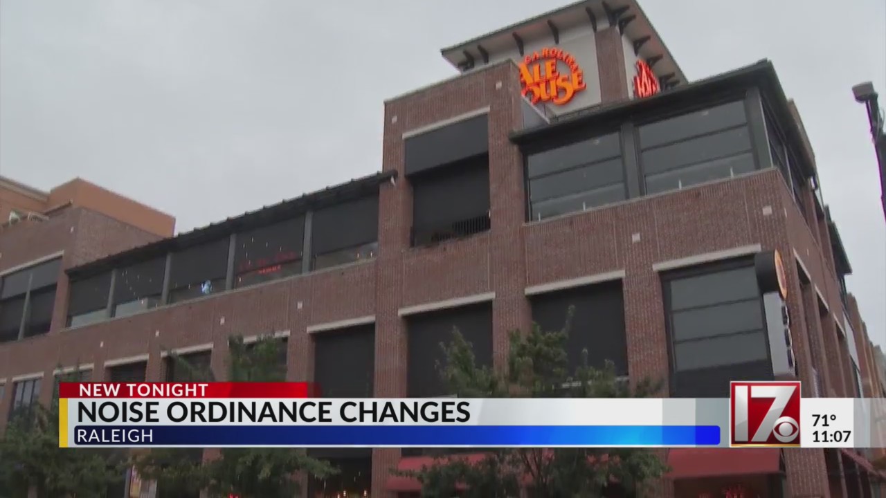 Raleigh makes changes to noise ordinance – CBS17.com