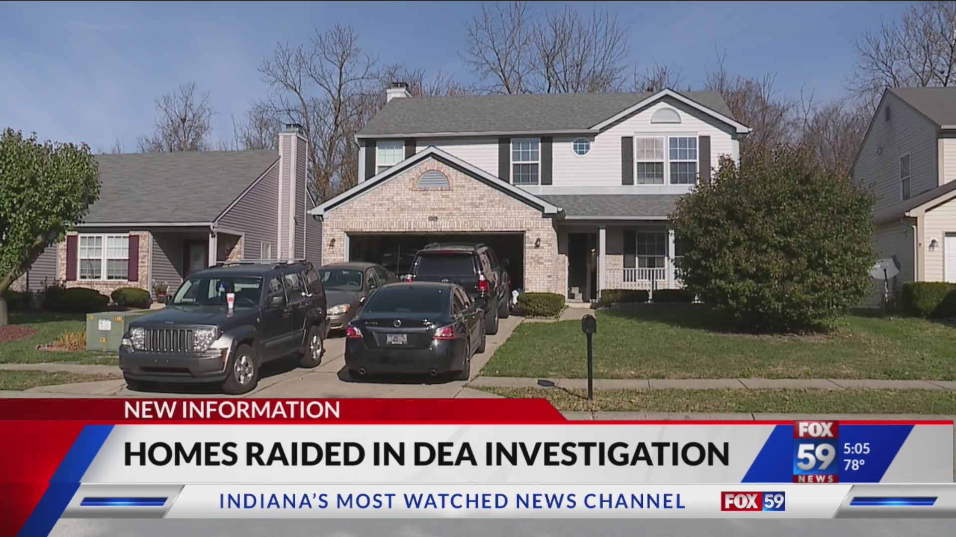 DEA raids more than half dozen homes around Indy, Fishers and beyond as ...